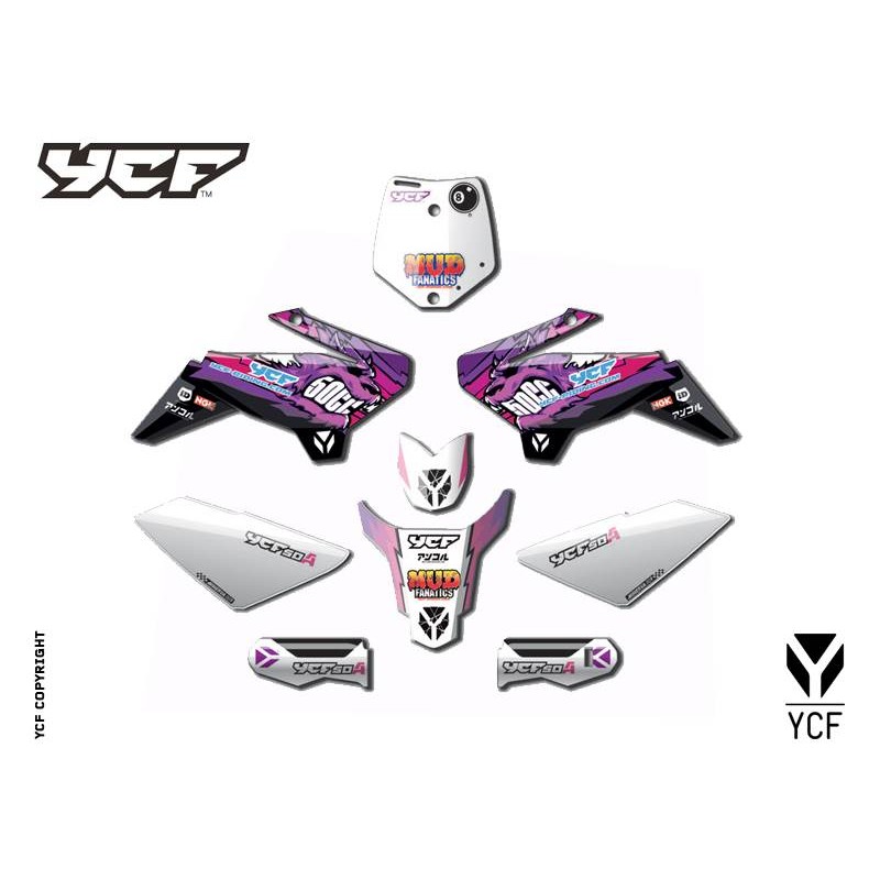 KIT DECO 50 YCF POUR 50 SEULEMENT